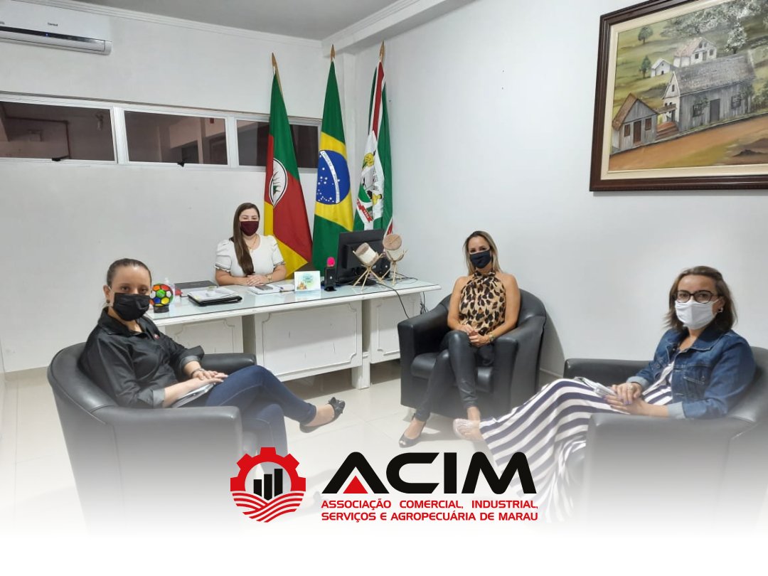 ACIM - reunião entre acim e Secretaria Municipal de Esporte Cultura e Lazer